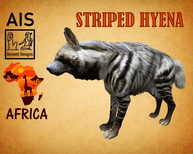 Second Life Marketplace - Striped Hyena